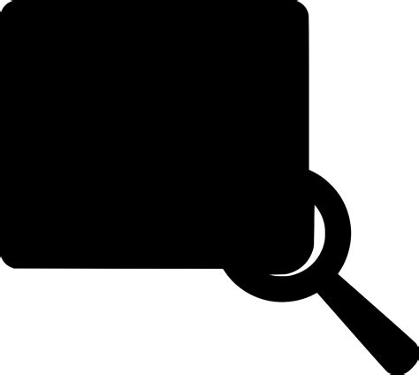 Svg 유리 루페 돋보기 무료 Svg 이미지 및 아이콘 Svg Silh