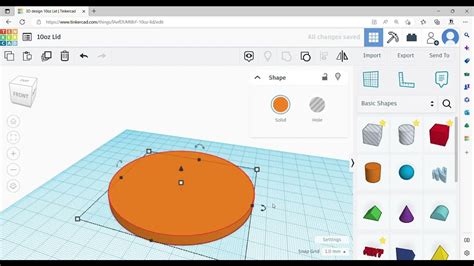 How To Make Your Own Candle Lid Model With Tinkercad Youtube