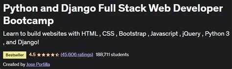 10 Best Free Django Courses With Certificates Take This Course