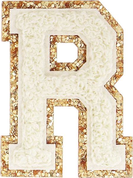 Sky Glitter Varsity Letter Patches R Artofit
