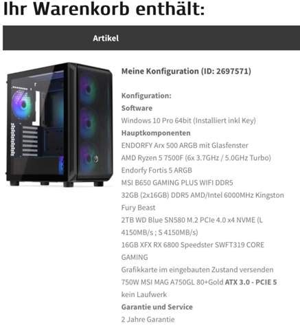 Ist das eine gute PC Kombo? (Computer, Gaming PC, CPU)