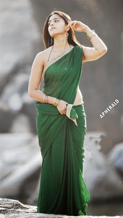 27 Tempting Hot Saree Stripping Photos Of Anushka Shetty Anush Indian