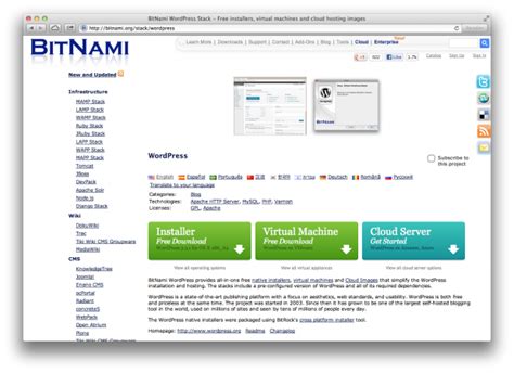 All In One Local Installs For Wordpress Joomla Drupal And More