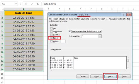 10 Examples Of Text To Columns How To Split Cellscolumns In Excel