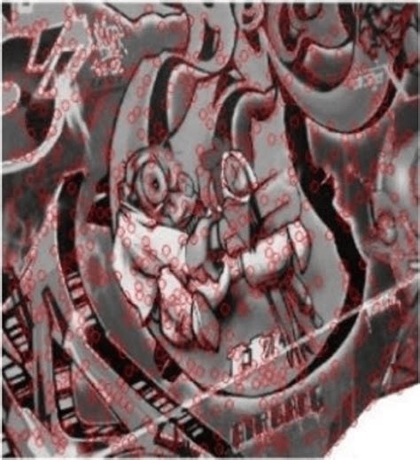 The Extraction Result Of Feature Points Of The Reference Image A The