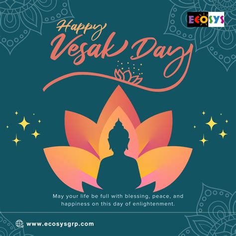 Vesakday Ecosys Sustainability Peace Cleantechnology Mindfulness Ecosys Group