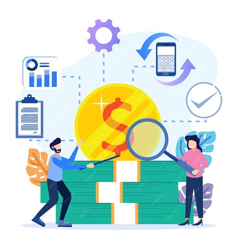 Premium Vector Illustration Vector Graphic Cartoon Character Of Audit