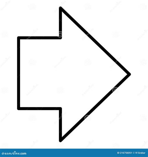 Sideways Arrow Icon Right Icon Stock Illustration Illustration Of Isolated Directional