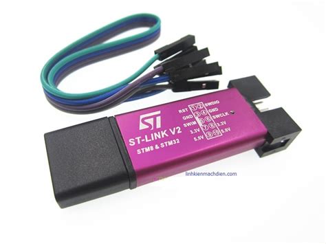 Mạch Nạp Stm8 Stm32 St Link V2 Mini Linh Kiện Mạch Điện