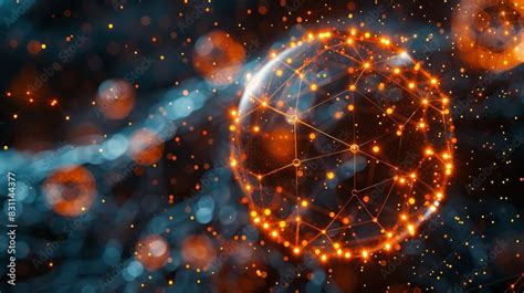 Artistic Representation Of Quantum Superposition Within An AI Neural Network Illustrating The