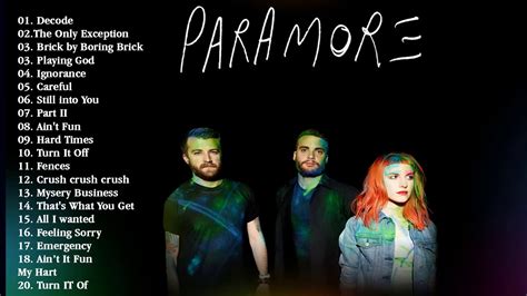 Paramore Number 1 Hits