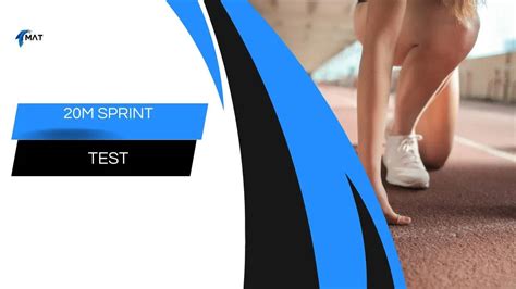 Speed Testing 20m Sprint