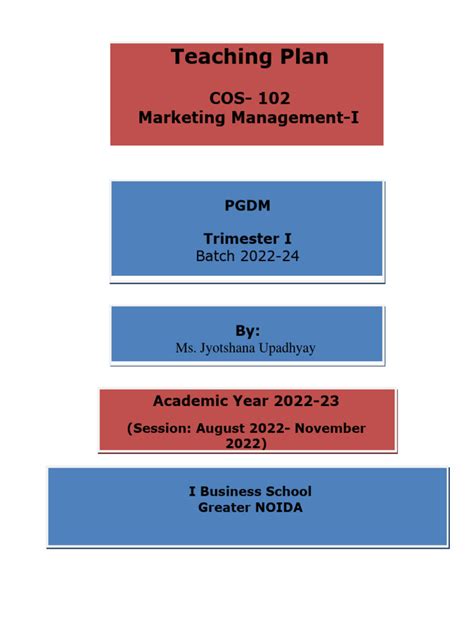 cos 102 marketing management i pdf marketing market economics