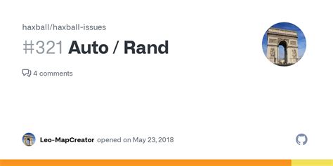 Auto Rand · Issue 321 · Haxballhaxball Issues · Github