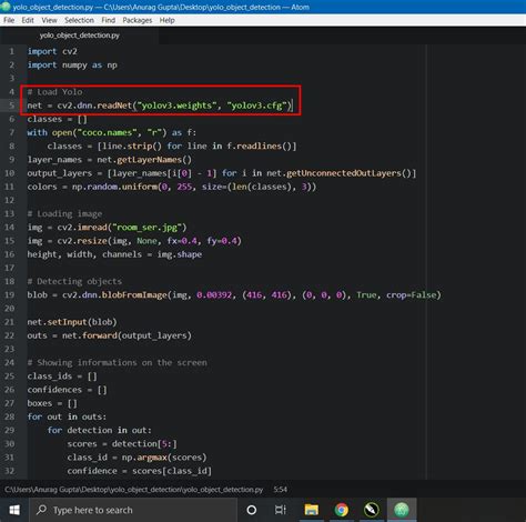 Python Creating Yolo Weights File For Custom Dataset Stack Overflow