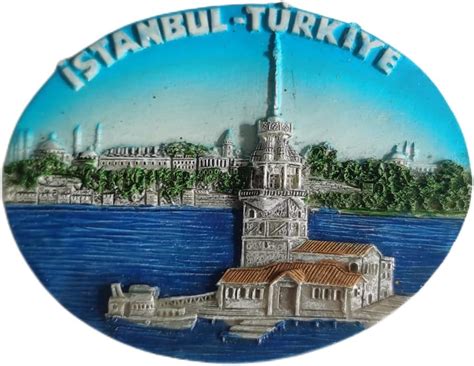 Istanbul Turkey 3d Fridge Magnet Souvenir T Resin