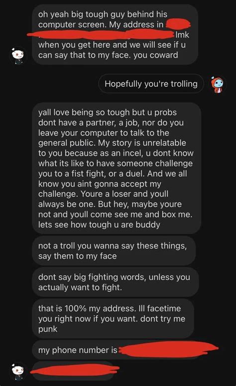 This Response After I Removed Their Post From A Subreddit R Sadcringe