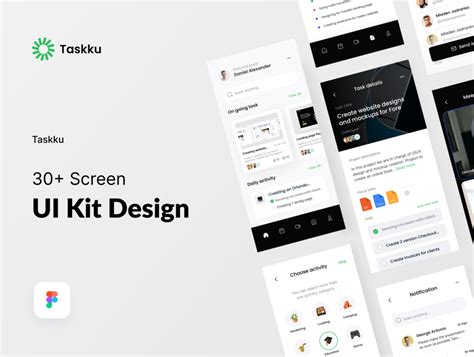 Taskku Task Management Mobile App Design
