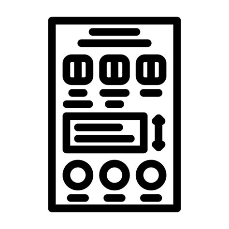 Style Guides Technical Writer Line Icon Vector Illustration 41499876 Vector Art At Vecteezy