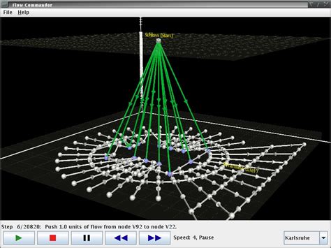 The Flow Commander Application For Visualizing Network Flow Algorithms