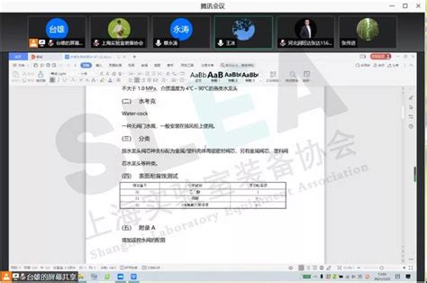SLEA團體標準P類實驗室用水氣配件小組第十次團標編制會議召開 每日頭條