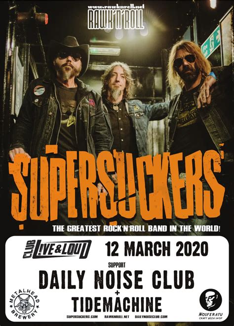 Още две групи се включват в концерта на Supersuckers Rockthenighteu