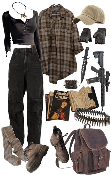 Twd Oc Olivia “livvy” Brenton Ropa De Zombie Ropa Post Apocalíptica