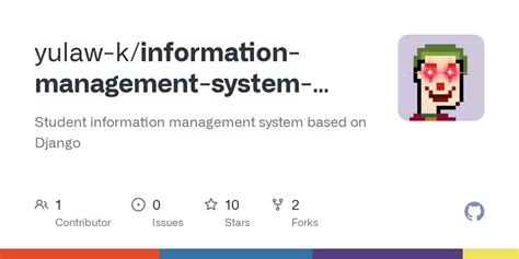 information management system based on django readme md at main · yulaw k information management