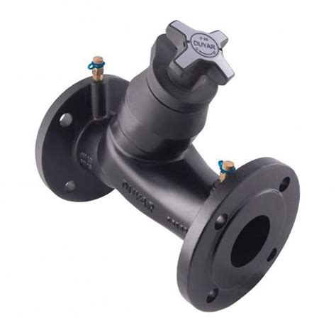 Static Balancing Valve Flanged Pn 16 Duyar