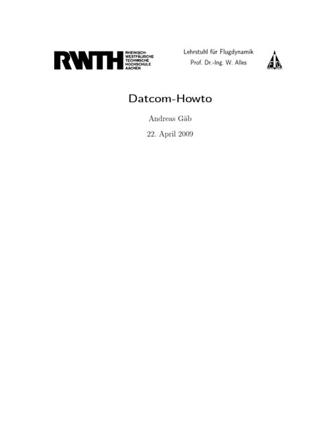 datcom howto pdf