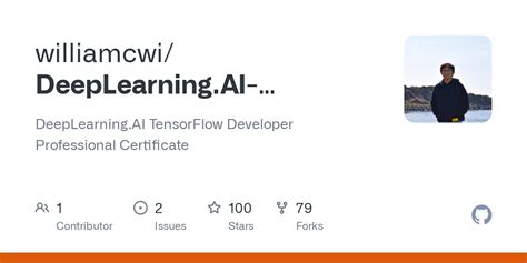 Deeplearning Ai Tensorflow Developer Professional Certificate History