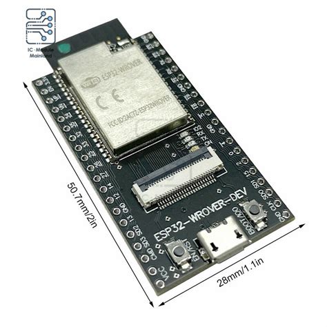 Placa De Desarrollo Esp32 Wrover Dev Con Cámara Ov2640 Módulo Wifi