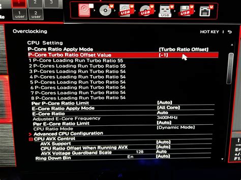 Locking P Cores Through Bios Z790 Msi Global English Forum