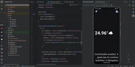 Shashank Yadav N On Linkedin Flutter Appdevelopment Weatherapp Techlearning Mobileapps