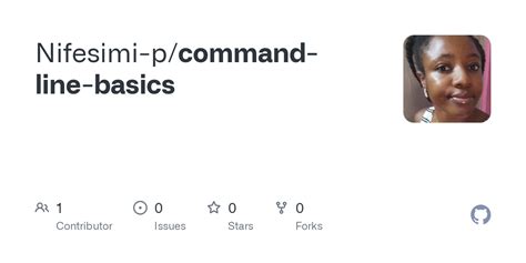 Github Nifesimi Pcommand Line Basics Basic Linux Command Line Operations