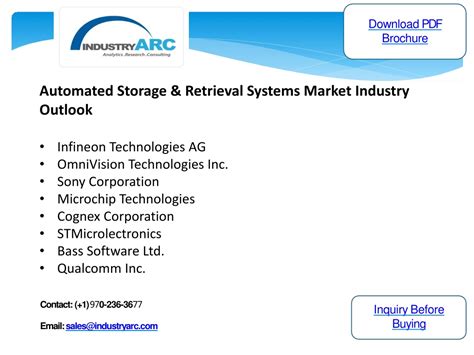Ppt Automated Storage And Retrieval Systems Market Forecast 2021 2026