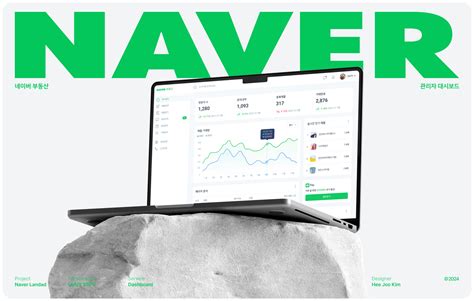 Naver 부동산 Dashboard 1 Images Behance