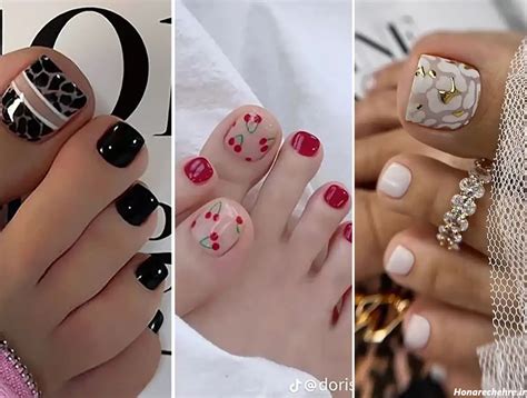 84 عکس از طراحی ناخن پا جدید با رنگ های جذاب و خلاقیت بی‌نظیر