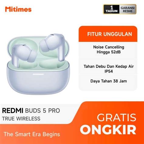 Promo Xiaomi Redmi Buds 5 Pro Tws True Wireless Earbuds Bluetooth 5 3 Anc Diskon 23 Di Seller