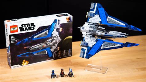Lego Star Wars Mandalorian Starfighter Review Set 75316 Youtube