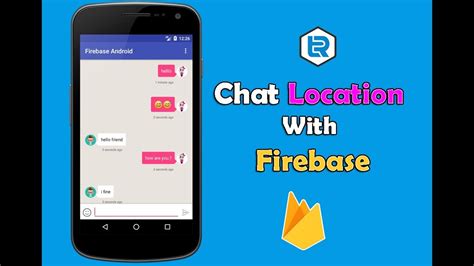 Android Chat Location With Firebase Youtube