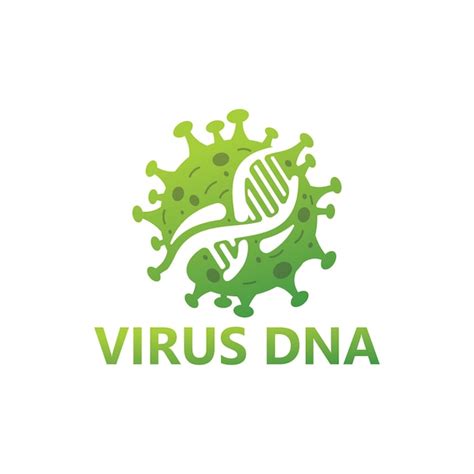 Premium Vector Virus Dna Logo Template Design