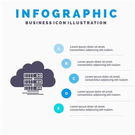 Cloud Storage Computing Data Flow Infographics Template For Access Background Backup Png And