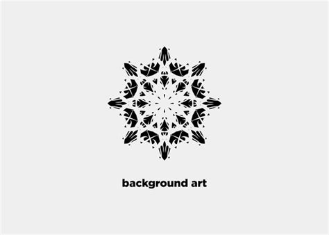 Premium Vector Illustration Of Symetric Flower Background
