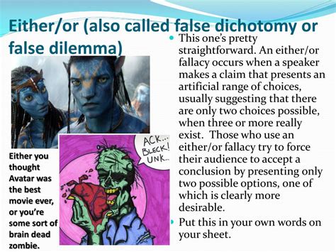 PPT Logical Fallacies PowerPoint Presentation Free Download ID