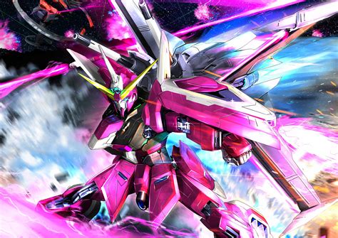 Mechaklear Infinite Justice Gundam Type Ii Gundam Gundam Seed