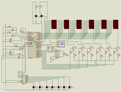 Schematic Circuit Diagram Of Smart Digital Clock Download Scientific Diagram