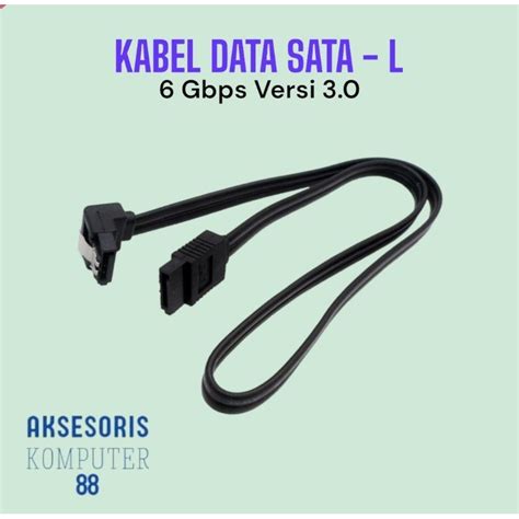 Jual Kabel Data Sata Sata Cable Gbps Versi Bentuk Clip L