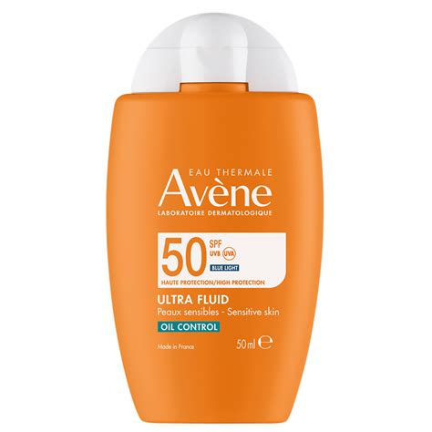 Avene Sun Oil Control Слънцезащитен ултра флуид за мазна кожа Spf50 50 мл на ТОП цена Аптеки Афиа