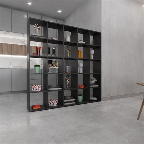 ᐉ Стелаж для дому на 25 полиць Леон 1780х1780х300 мм Антрацит • Краща ціна в Києві Україні